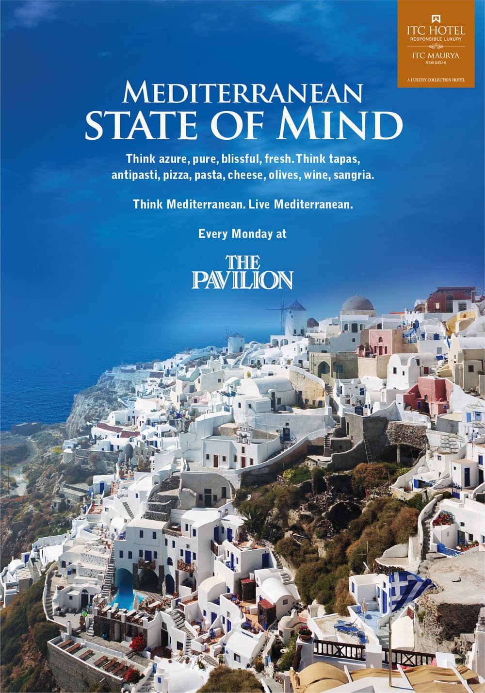 ITC Maurya Mediterranean Food Festival Poster - Aspiration Advertising ...