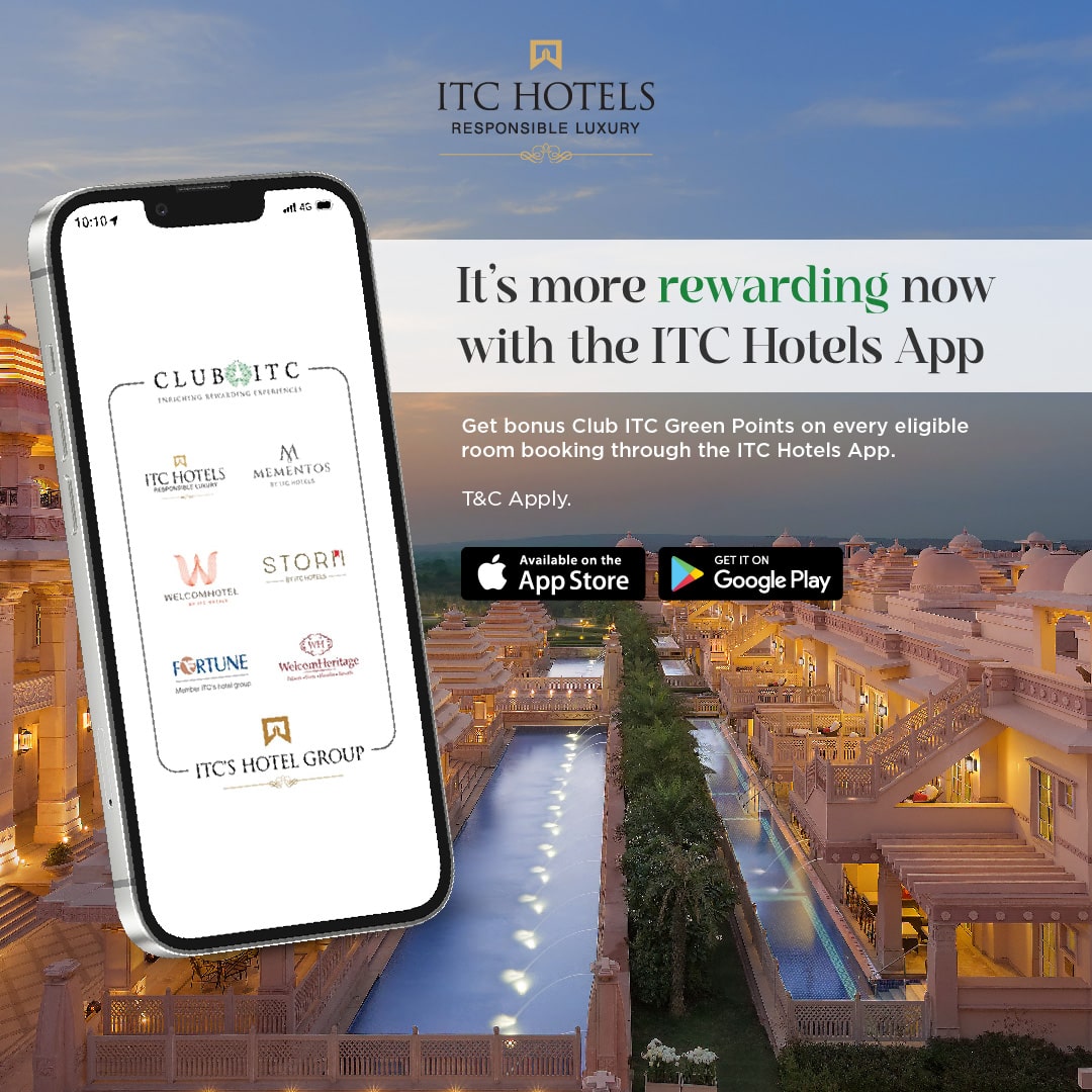 ITC Hotels Display Advertising Banner - Aspiration Advertising Private ...